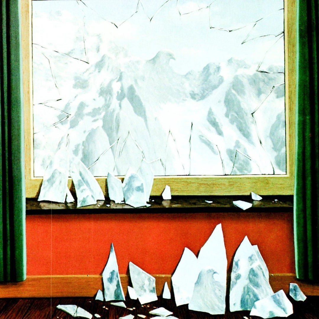 Rene Magritte Vintage Art Book Page the Domain of - Etsy