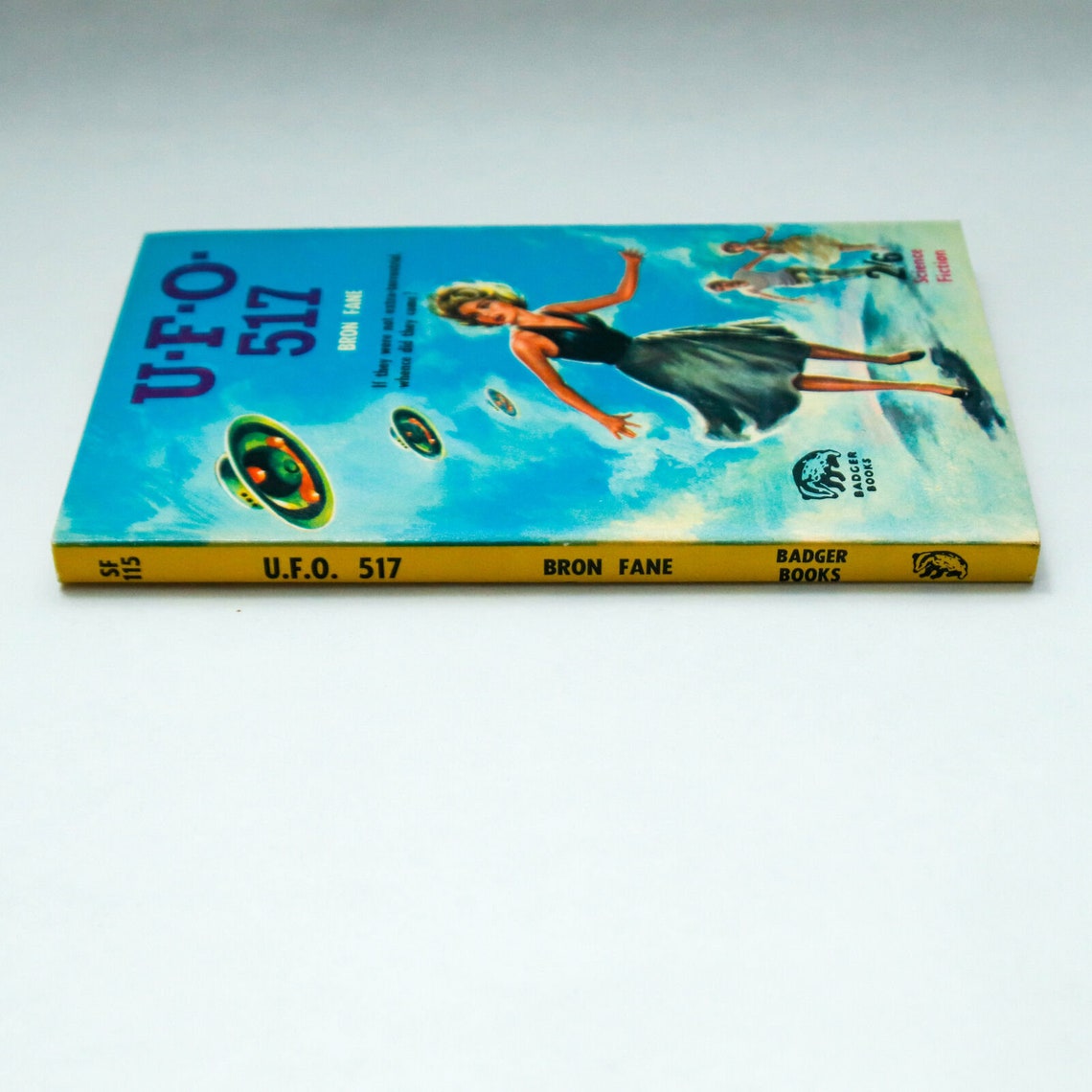 Campy Pulp Science Fiction "ufo 517" 1965 Bron Fane Appears Unread! - Etsy