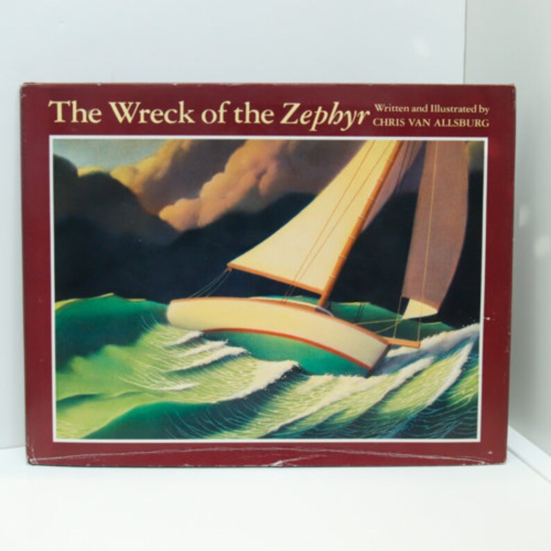 Chris Van Allsburg the Wreck of the Zephyr - Etsy