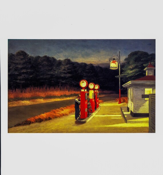 Gas Edward Hopper