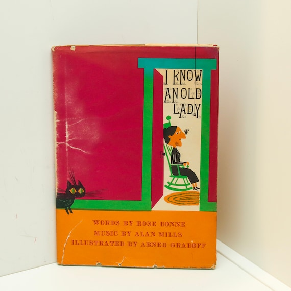 Children's Book i Know an Old Lady 1969 - Etsy
