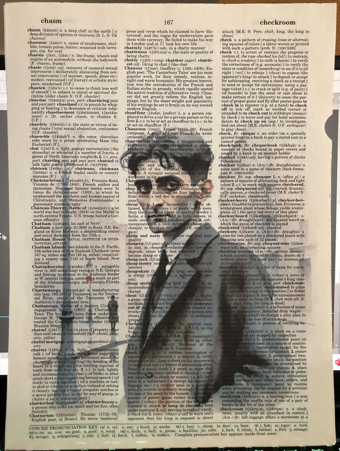 Franz Kafka Portrait Melancholic Prague Original Art Print on Unique ...