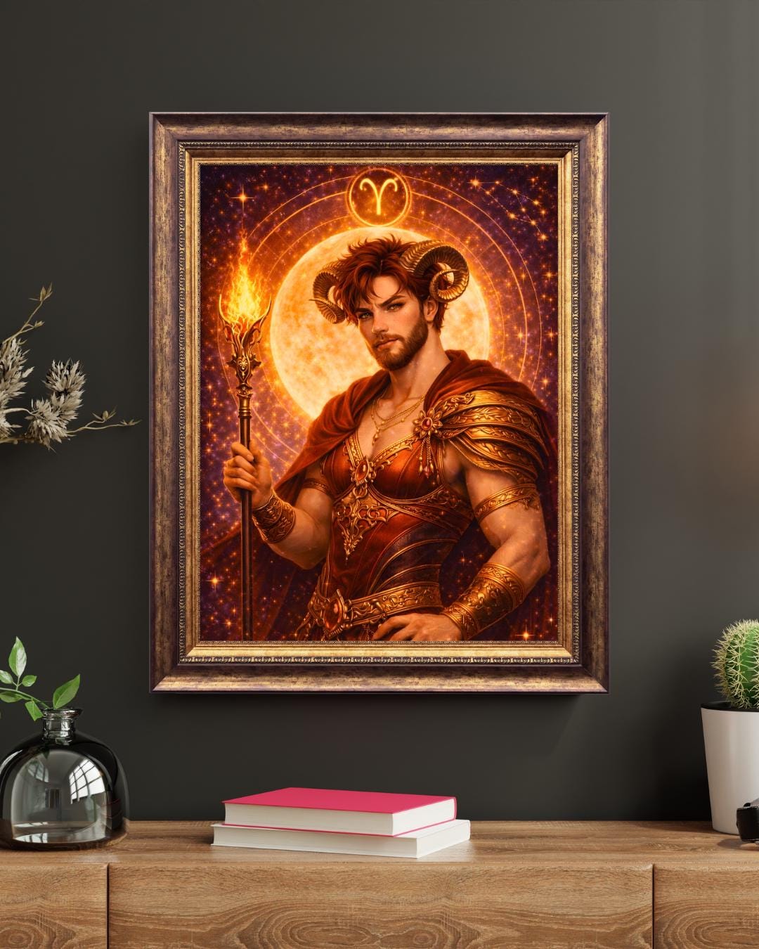 Aries Boy Zodiac Poster, Celestial Astrology Art (digital Print). - Etsy