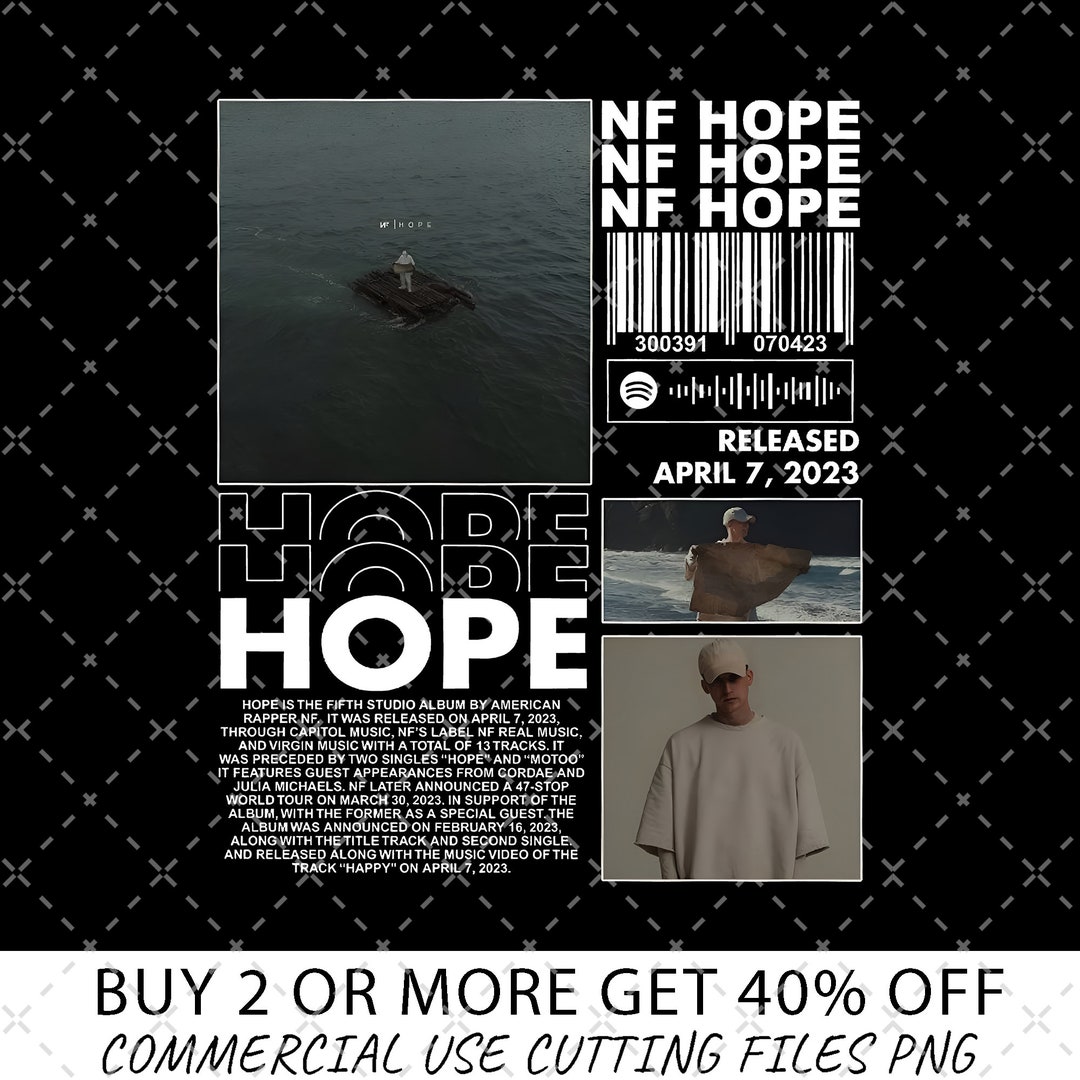 Vintage NF Rapper Png, Hope Album Png, NF Hope Tour Png, NF Tour Png ...