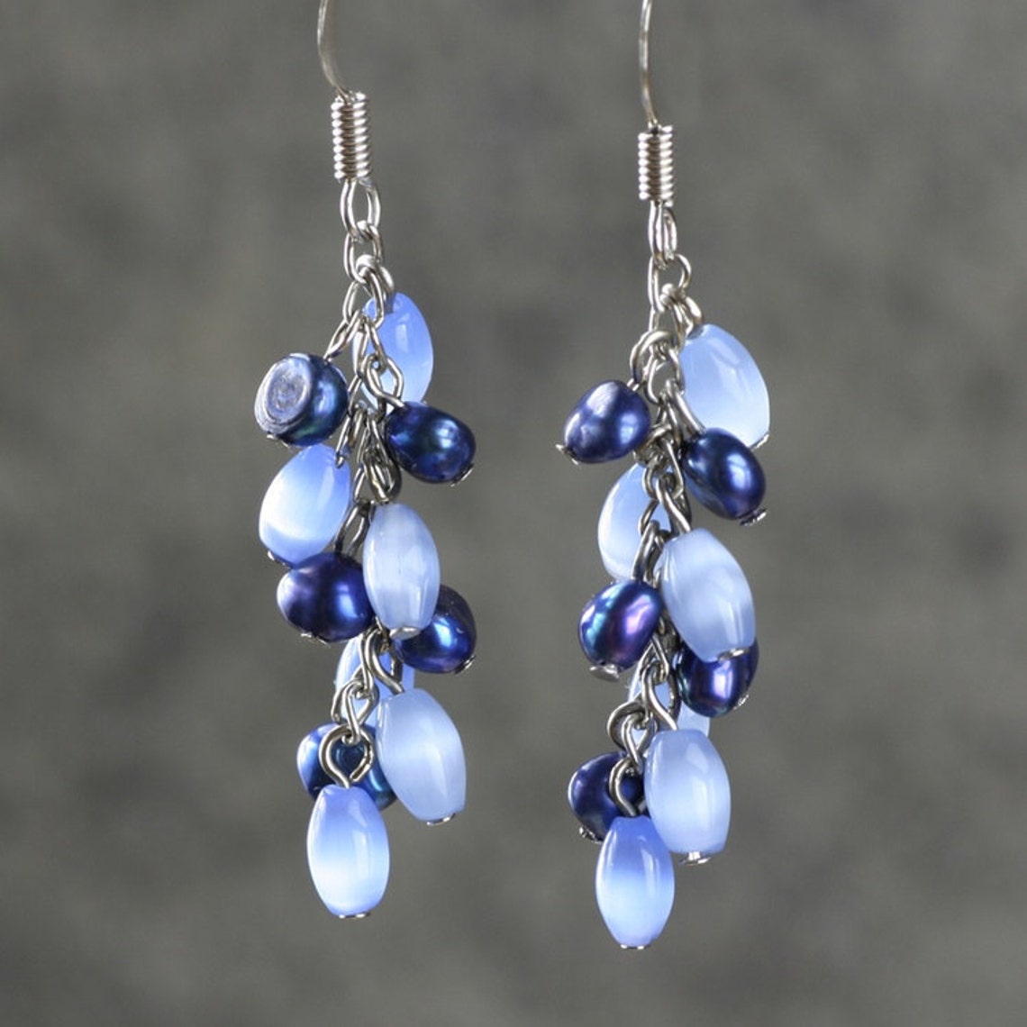 Dangle Beaded Earrings Bridesmaid Gift Gift for Her Wedding - Etsy