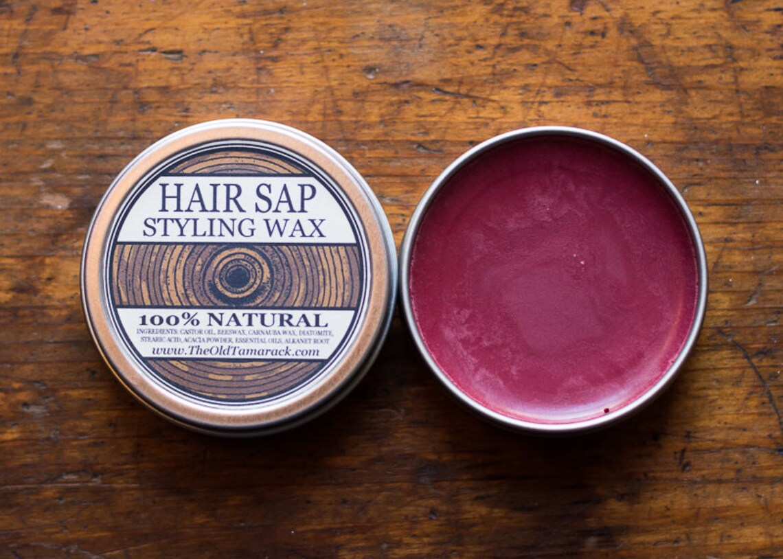 HAIR SAP unscented Natural Organic Styling Wax, Matte - Etsy
