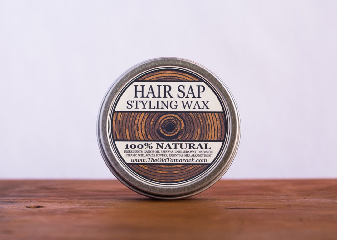 HAIR SAP unscented Natural Organic Styling Wax, Matte - Etsy
