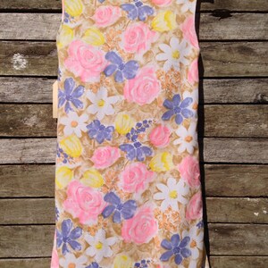 1960's 'ken Robes by Ken Rose' Pastel Floral Shift - Etsy