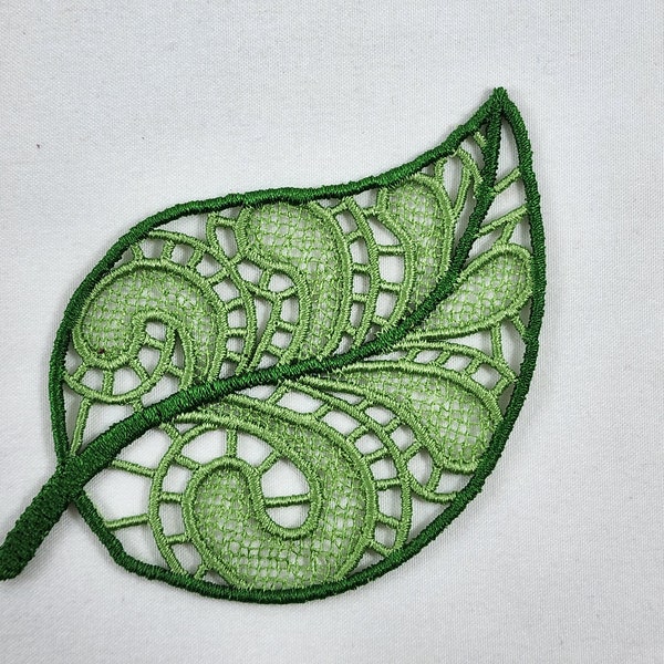 Leaf Applique - Etsy