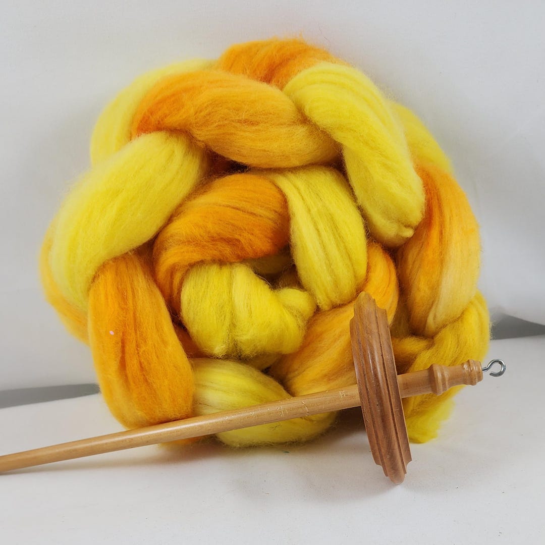 Merino Combed Top: 21-micron Fiber for Spinning and Felting (4oz ...
