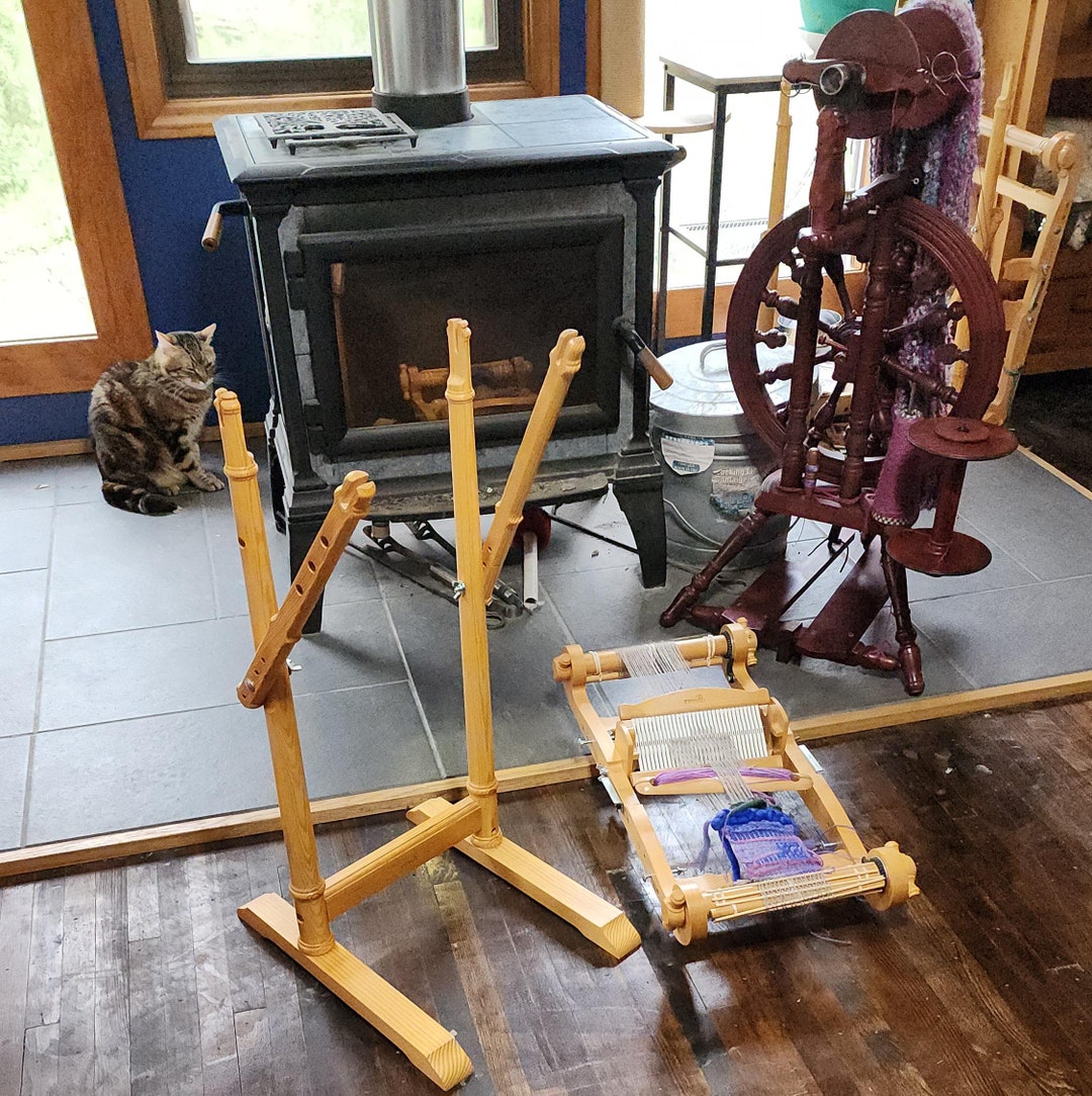 Kromski Harp Forte Loom Floor Stand, Clear Finish, Choice of Size, Loom ...