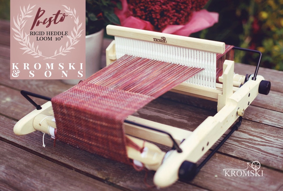 Kromski Presto Rigid Heddle Loom, Portable Loom Perfect for Traveling ...