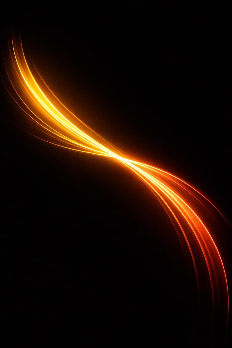 Zen Flow – Minimalist 4K Phone Wallpapers | Abstract Light Lines | Dark ...