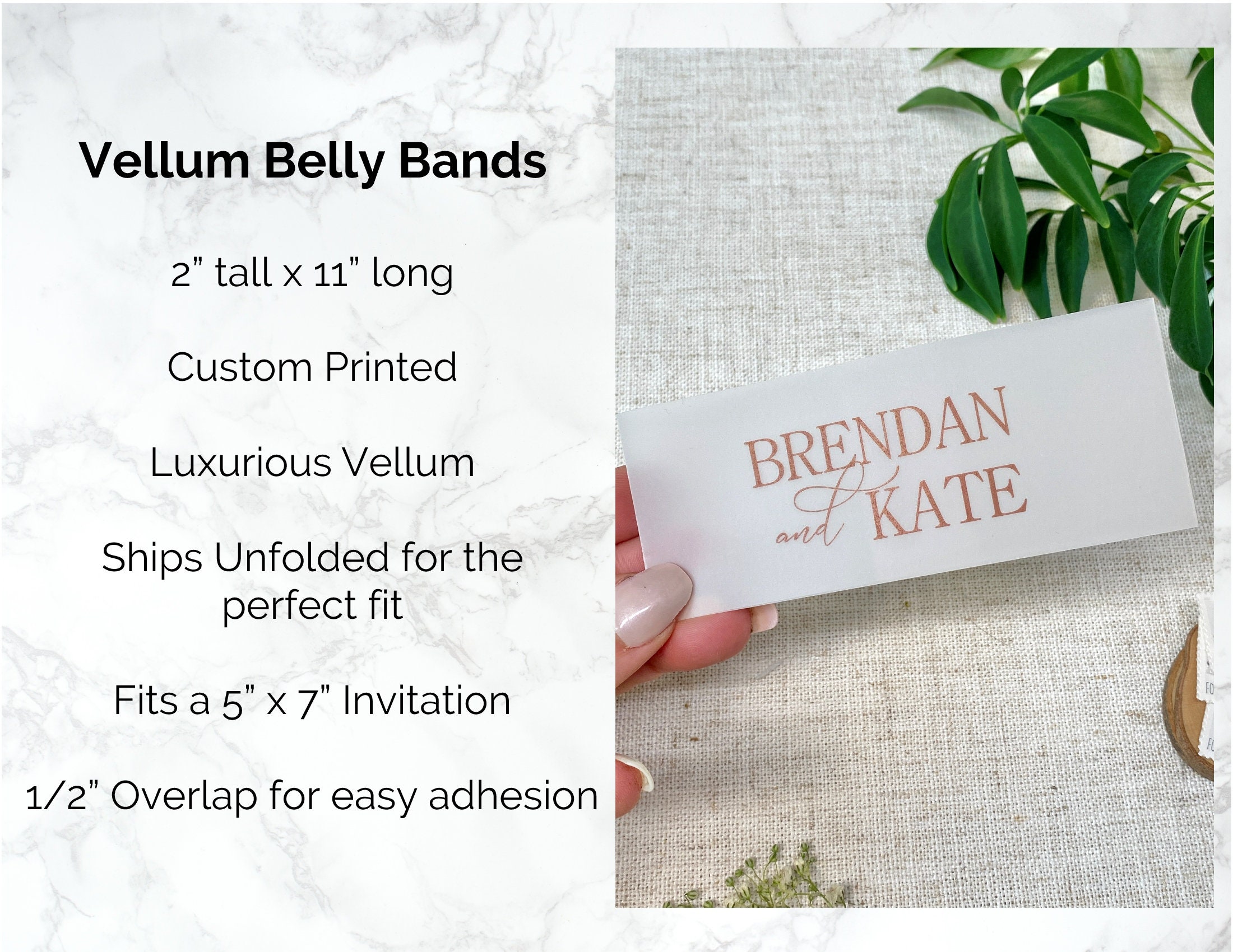 Skyline Wedding Invitation Vellum Bands Custom Invitation - Etsy