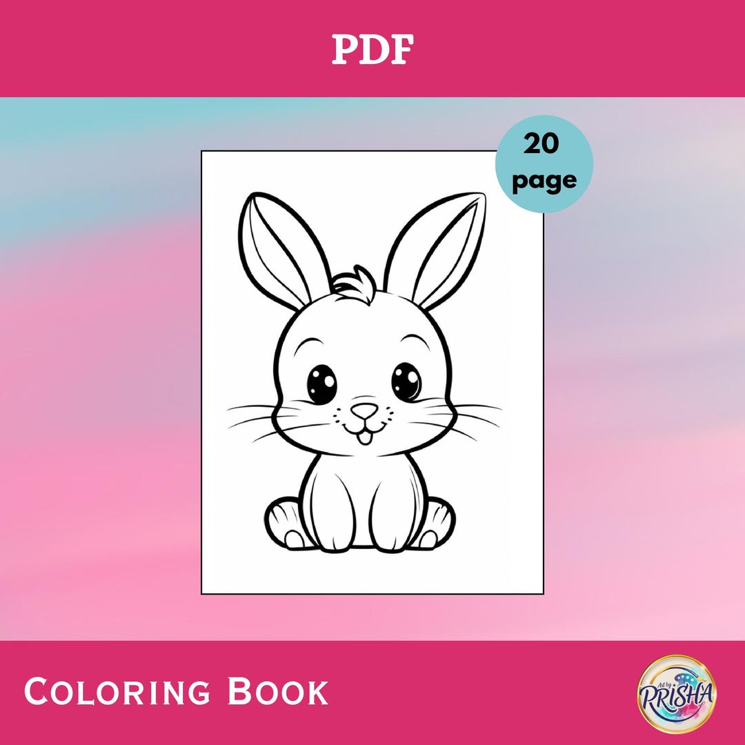 Animal Coloring Pages Printable Pdf | Kids Activity Sheets | Preschool ...