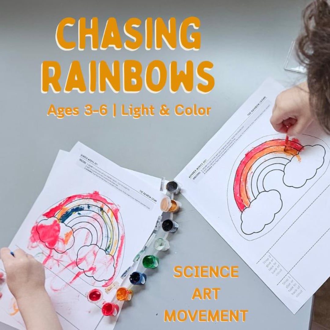 Preschool Science Activity Collection | Chasing Rainbows Light & Color ...