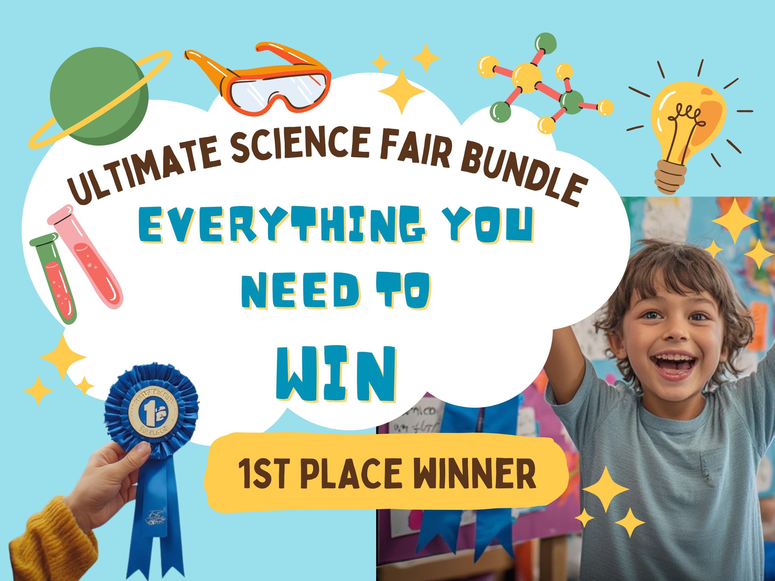 Ultimate Science Fair Bundle | Project Planner, Parent Guide & Board ...