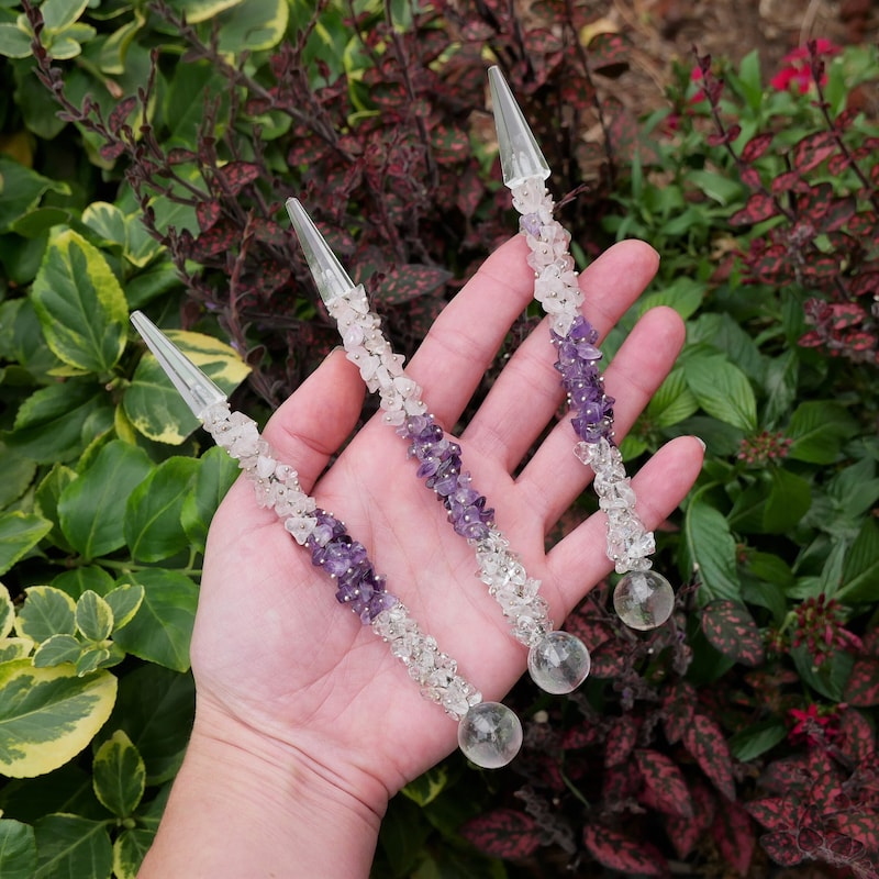 Crystal Wand - Etsy