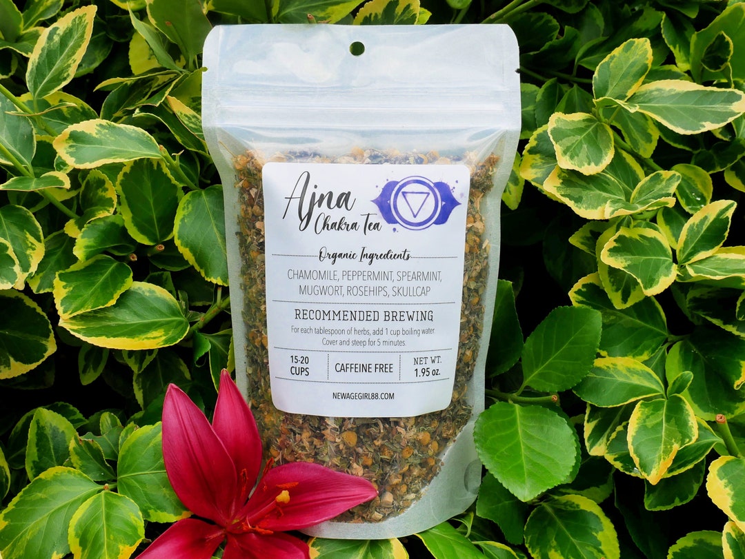 AJNA Chakra Organic Loose Tea - Third Eye Tea - Vegan - REIKI MASTER ...