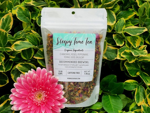 Sleepy Time Tea Organic Herbal Loose Tea - Etsy
