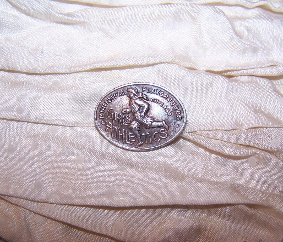 William Schridde Antique Edwardian Sterling Silver Pin Brooch Municipal ...
