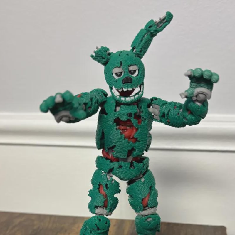 Springtrap Cosplay 3d - Etsy