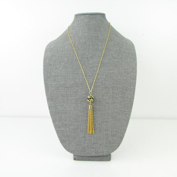 Tassel Necklace Etsy