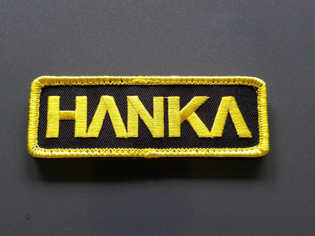 Hanka Patch - 3.75" X 1.25" With Hook and Loop Backing - Etsy
