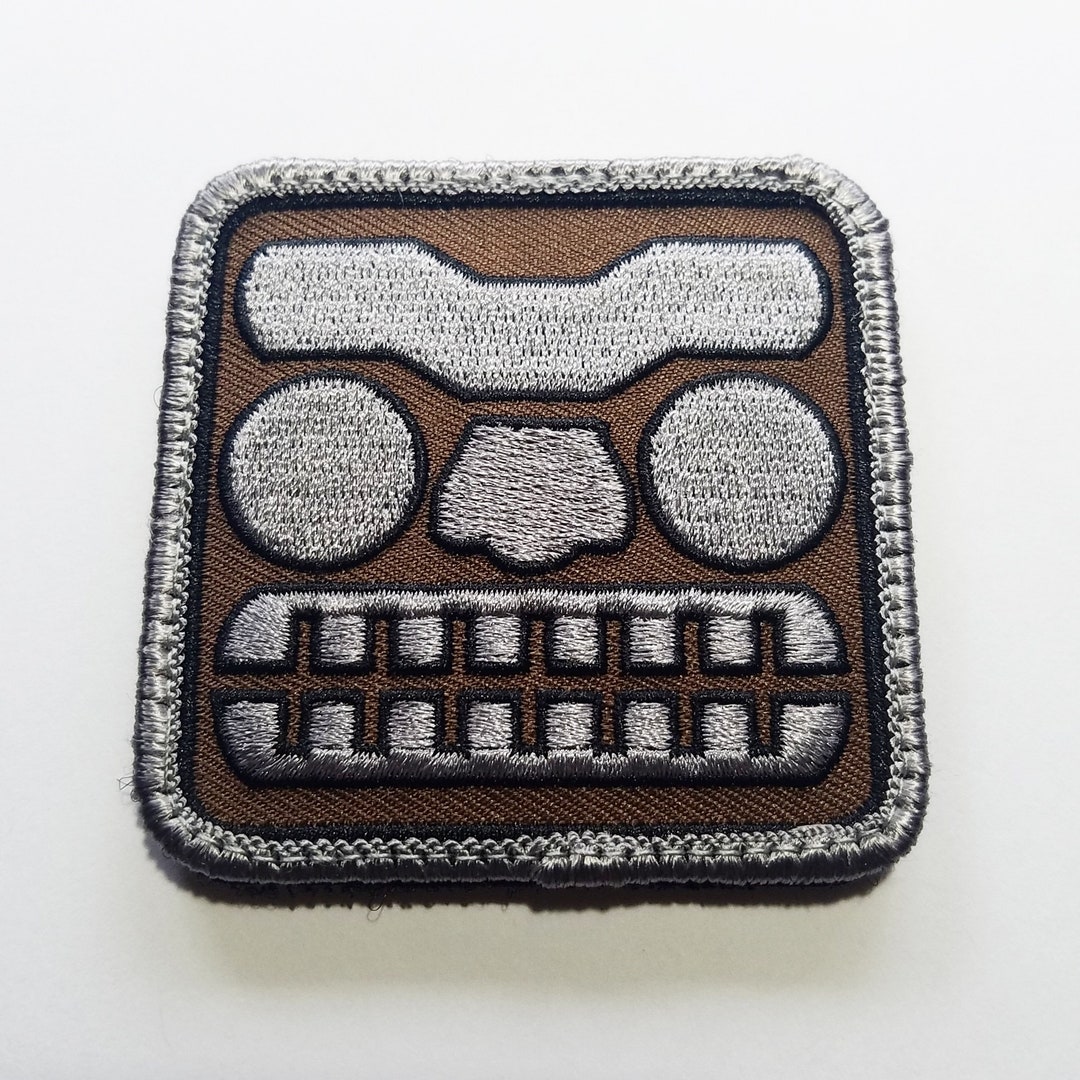 TIKI Patch 2.5x2.5 With Hook and Loop Backing - Etsy