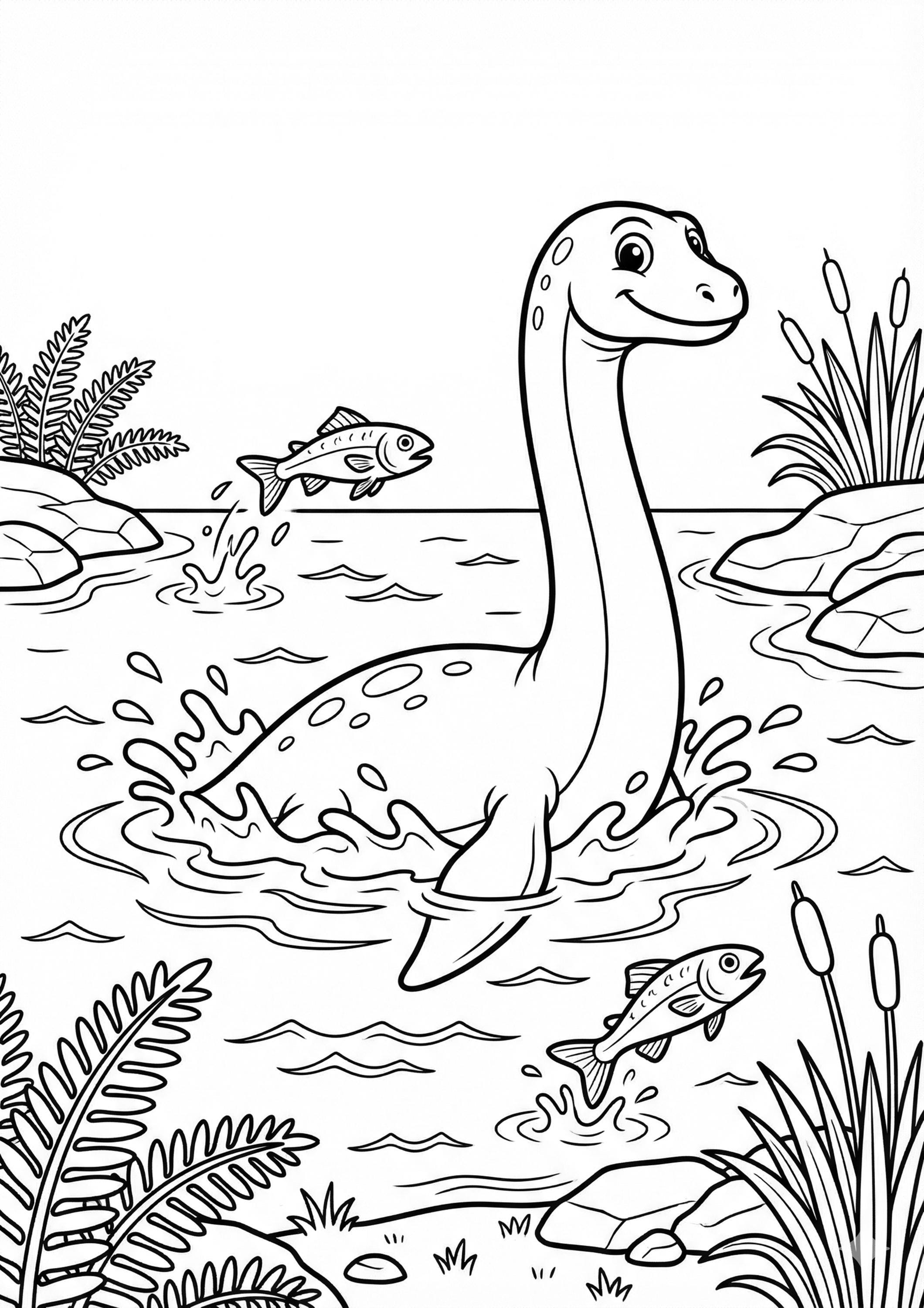 Cute Dinosaur Coloring Pages for Kids | 25 Printable Dino Sheets | T ...