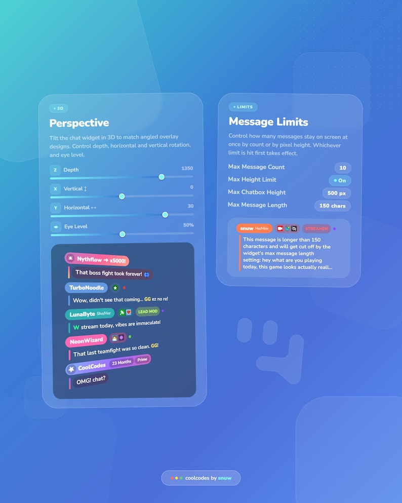 Multistream Chat Widget Twitch Kick Youtube Multichat Overlay ...
