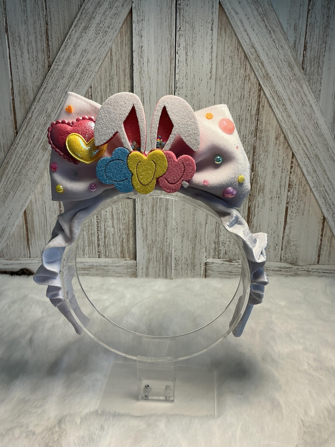 Easter Bunny Ears Headband - Etsy