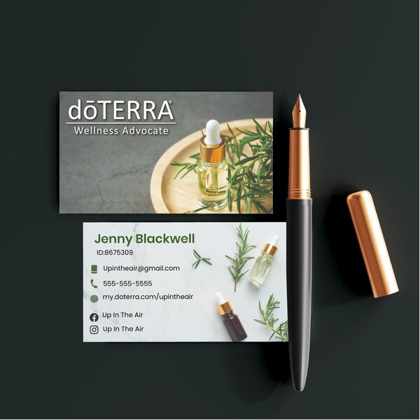 Doterra Business Cards - Etsy