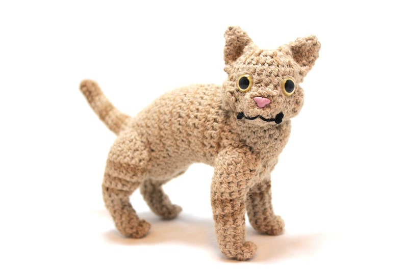 Buff Tabby Cat Doll - Etsy