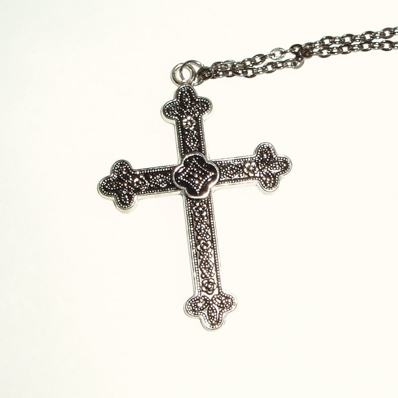 Cool Cross Necklace - Etsy