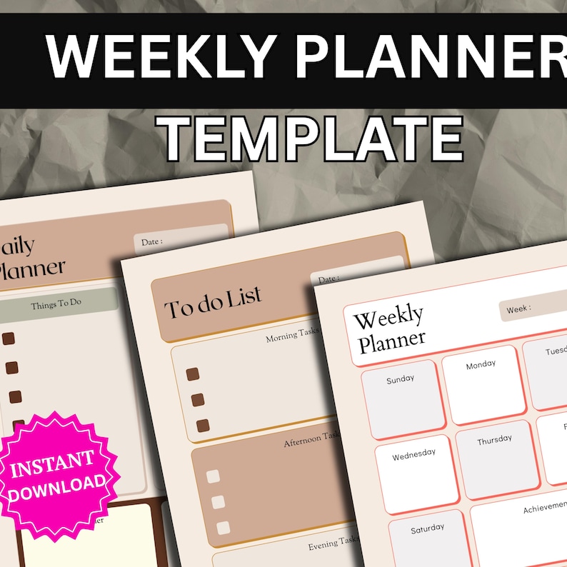 2026 Digital Planner Bundle – Daily, Weekly, Monthly Inserts (digital Download) - Etsy