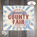 County Fair Welcome Sign Country Fair Welcome Sign County | Etsy