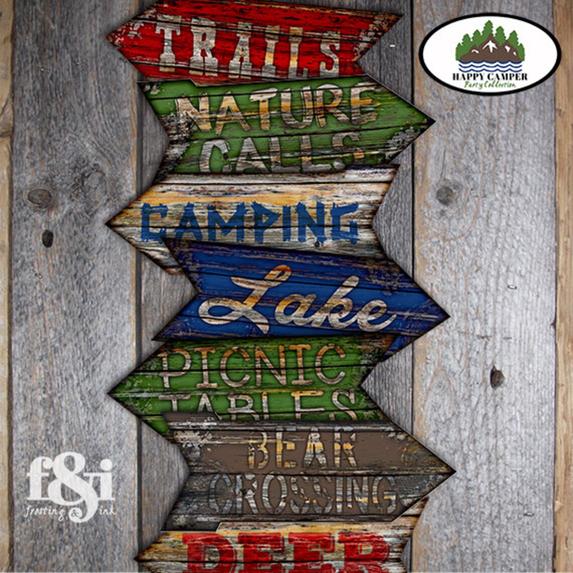 Camping Food Labels Camp Food Labels Camping Birthday - Etsy