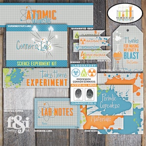 Science Bunting Banner Science Party Banner Science Birthday Party ...