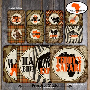 Safari Party Party Signs Welcome Sign Directional Arrow Signs ...