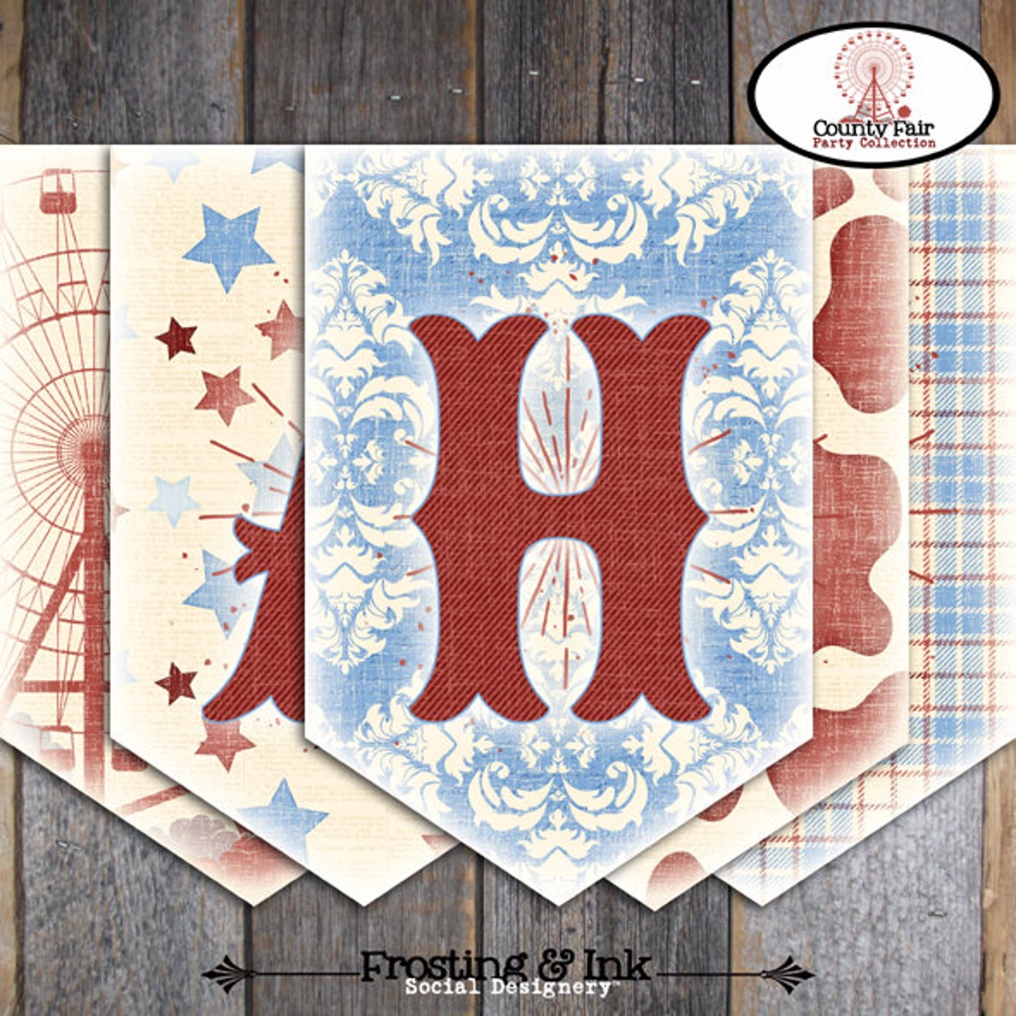 County Fair Banner Fair Bunting Banner County Fair | Etsy