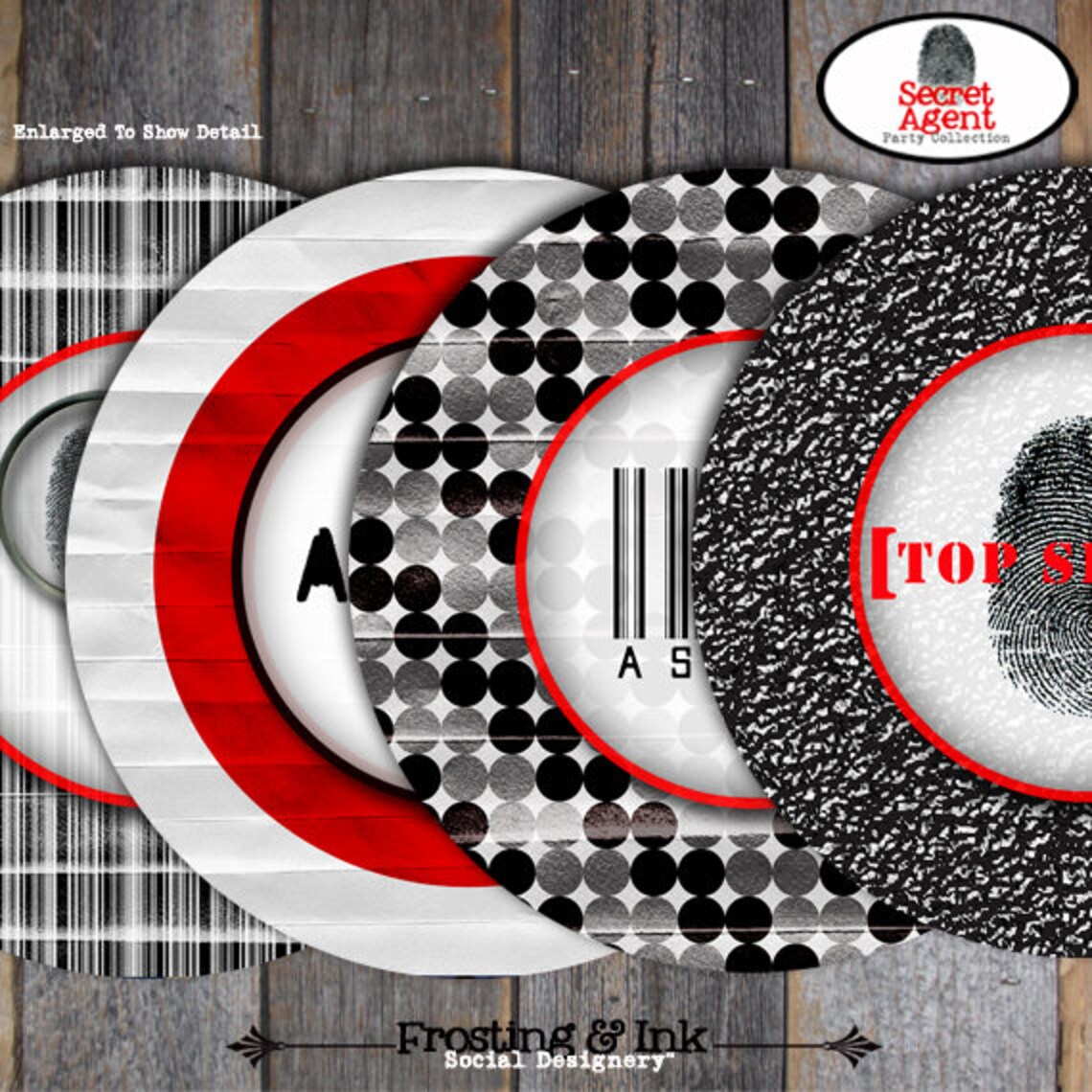 Spy Party Decorations Secret Agent Party Decorations | Etsy