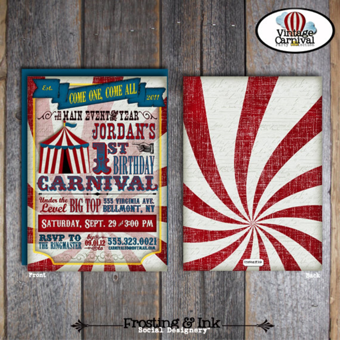 Carnival Poster Circus Poster Carnival Sign Circus Sign - Etsy