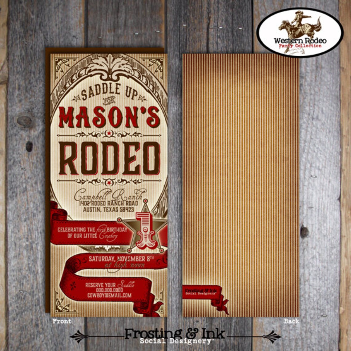 Cowboy Photo Booth Props Western Rodeo Photo Props Wild | Etsy