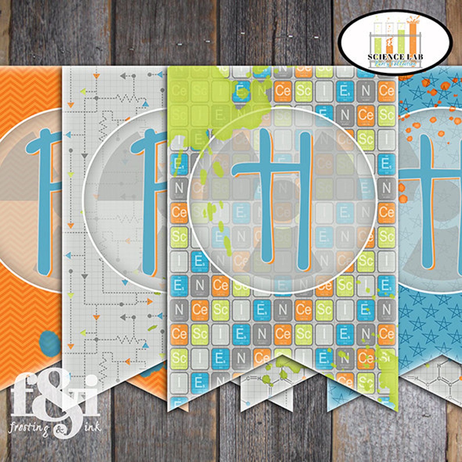 Science Bunting Banner Science Party Banner Science - Etsy