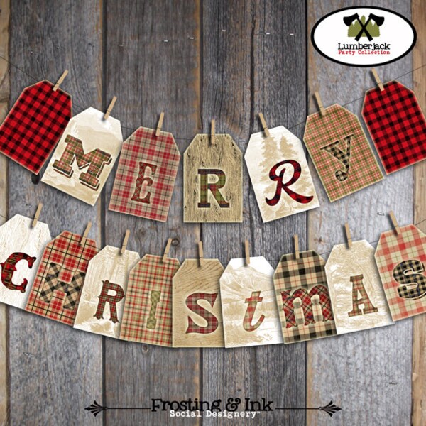 Christmas Bunting - Etsy