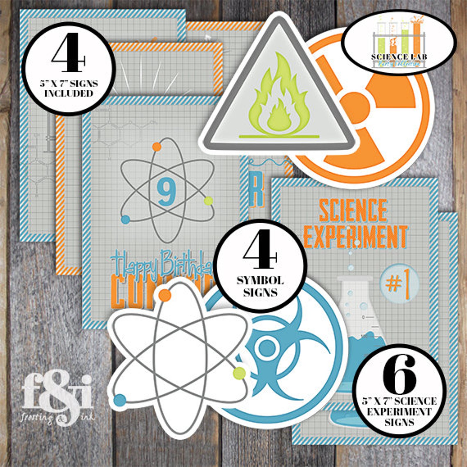 Science Bunting Banner Science Party Banner Science - Etsy