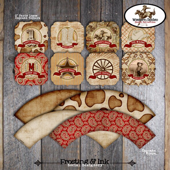 Cowboy Photo Booth Props Western Rodeo Photo Props Wild - Etsy