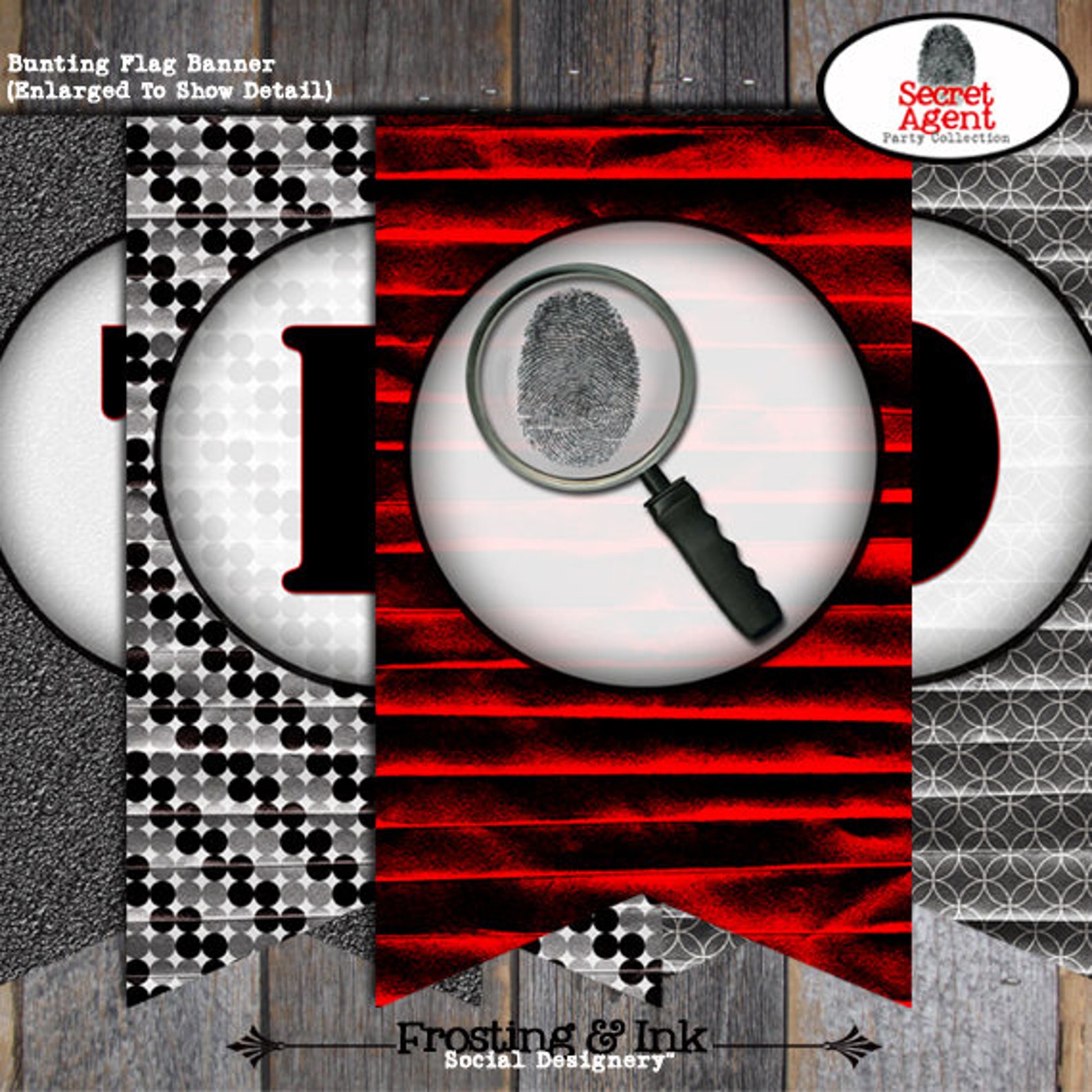 Spy Party Decorations Secret Agent Party Decorations | Etsy