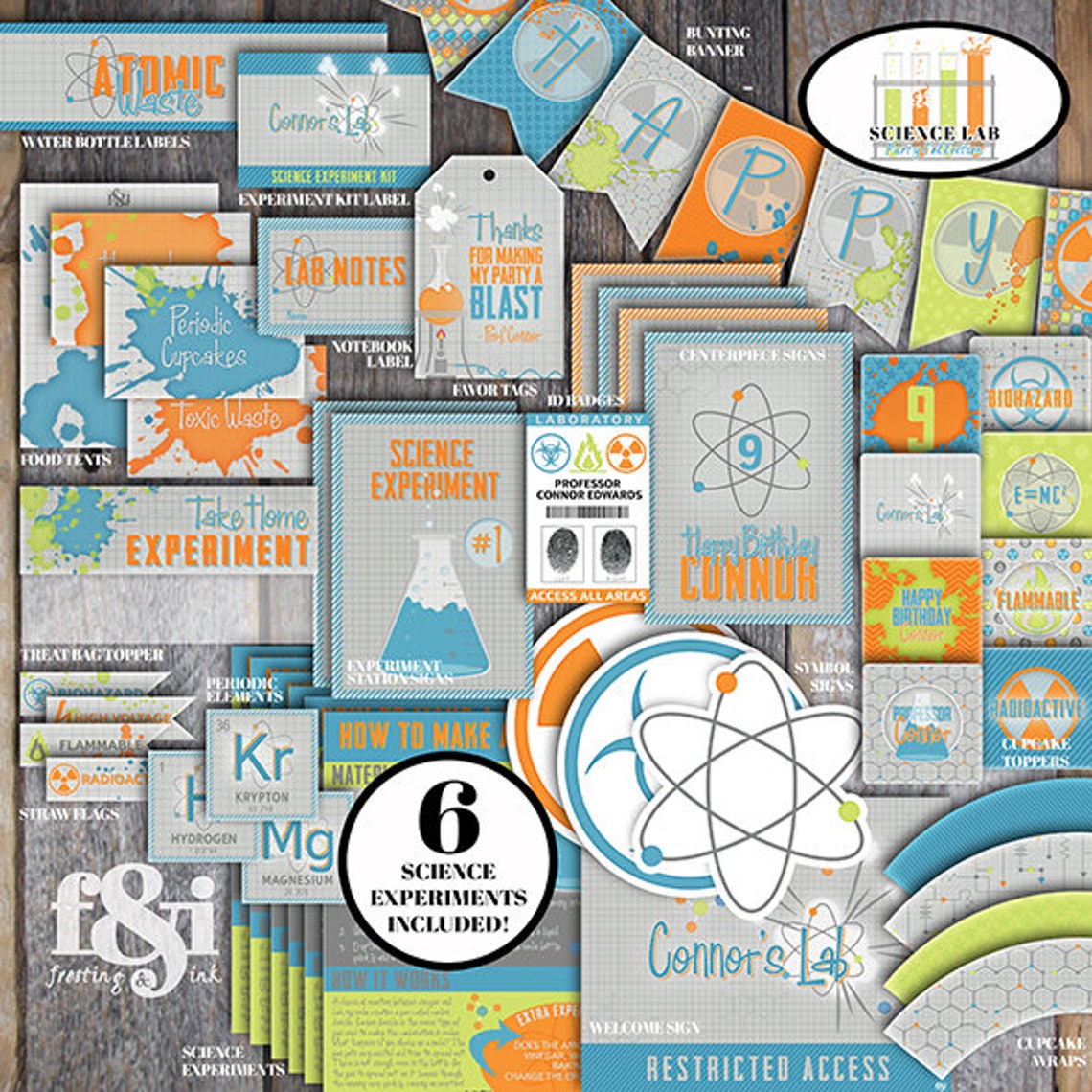 Science Bunting Banner Science Party Banner Science - Etsy
